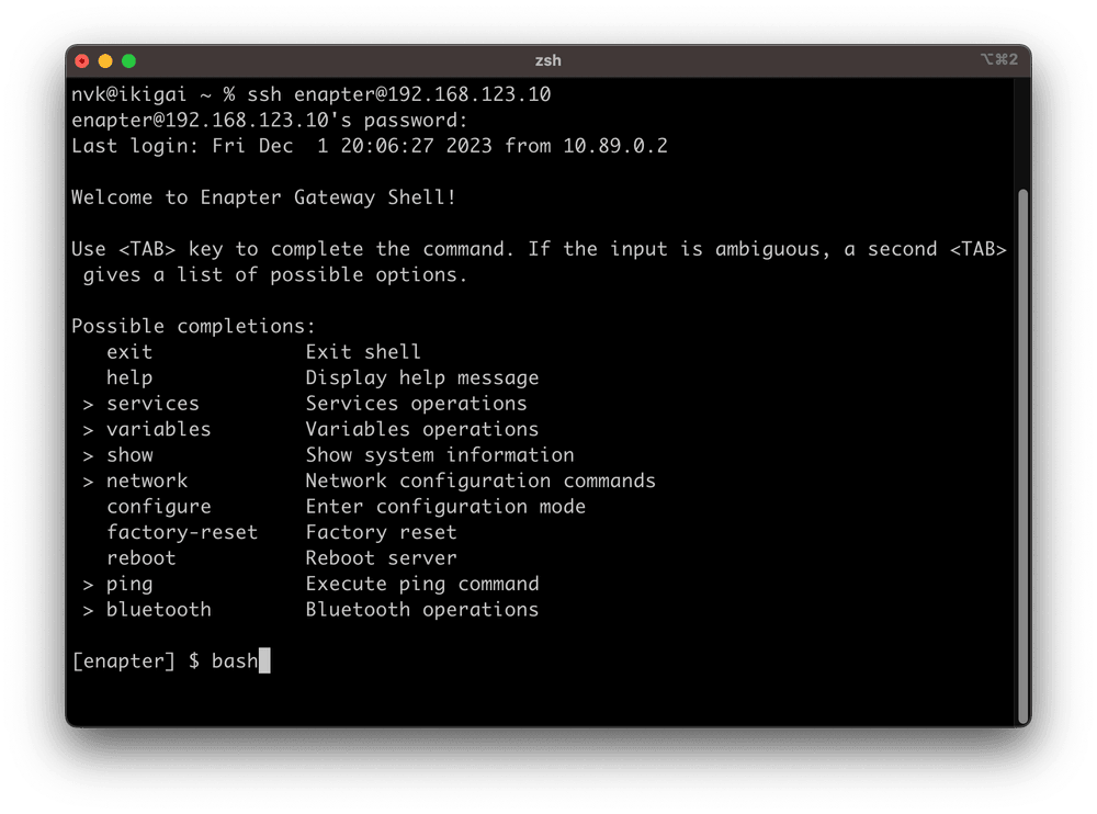Enapter Gateway remote access with Cloudflare Zero Trust | Enapter Developer Toolkit