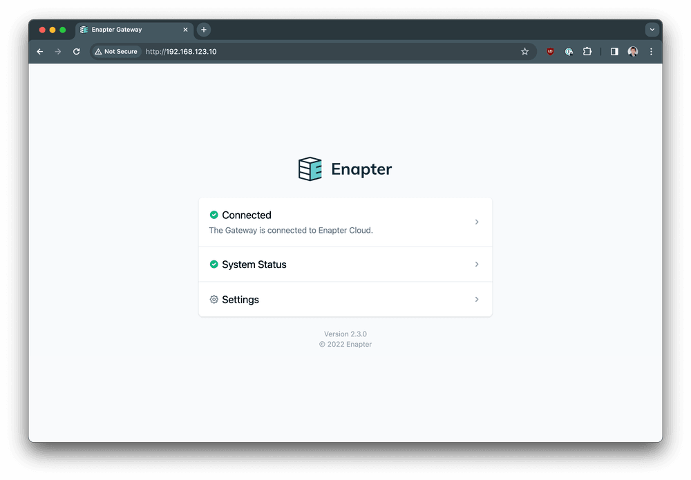 Enapter Gateway remote access with Cloudflare Zero Trust | Enapter Developer Toolkit
